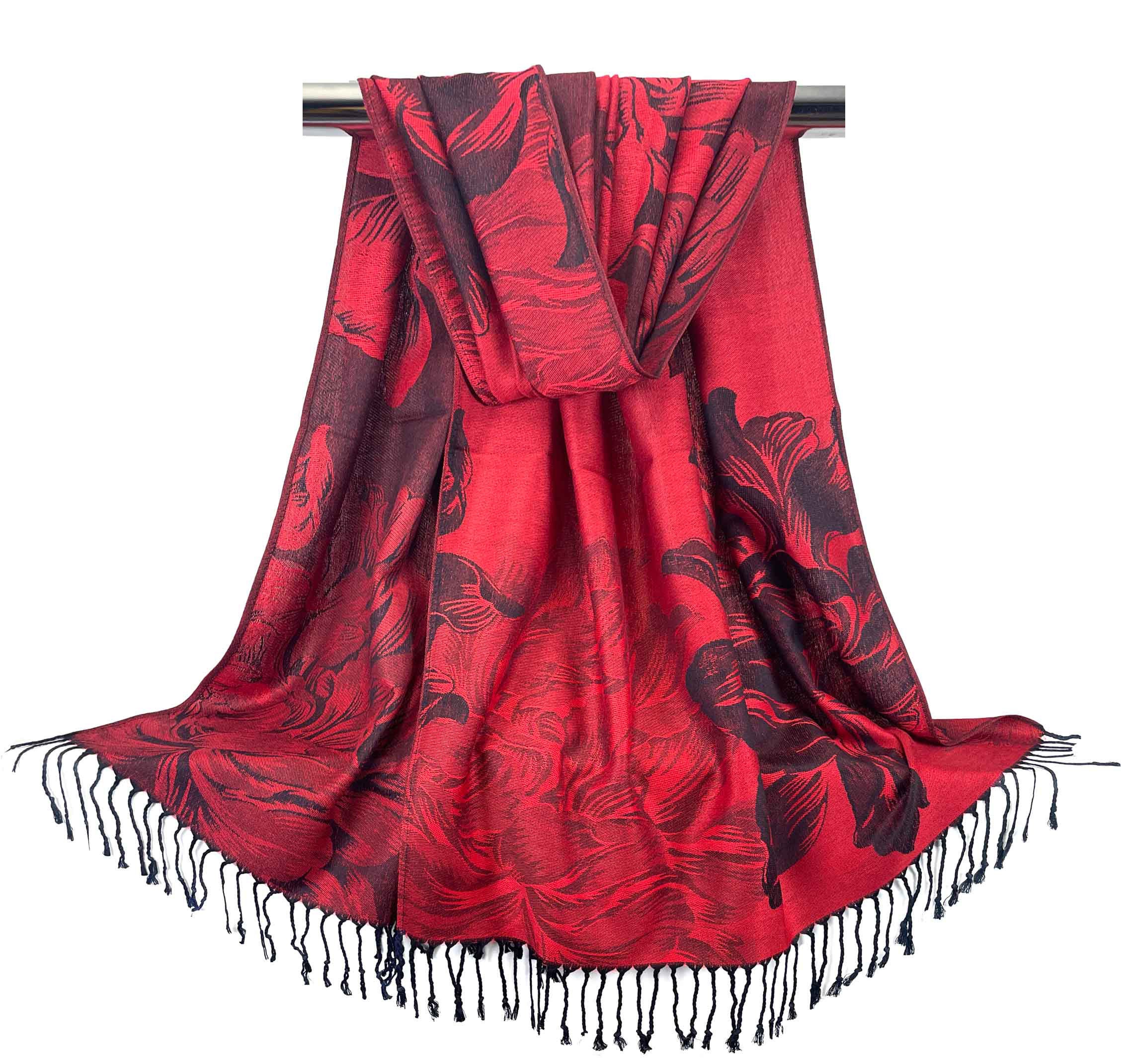 Red Wedding Scarf