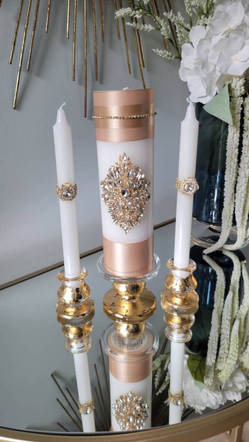 Wedding Unity Candle Set. Personalized Wedding Unity Candle Set Wedding ...