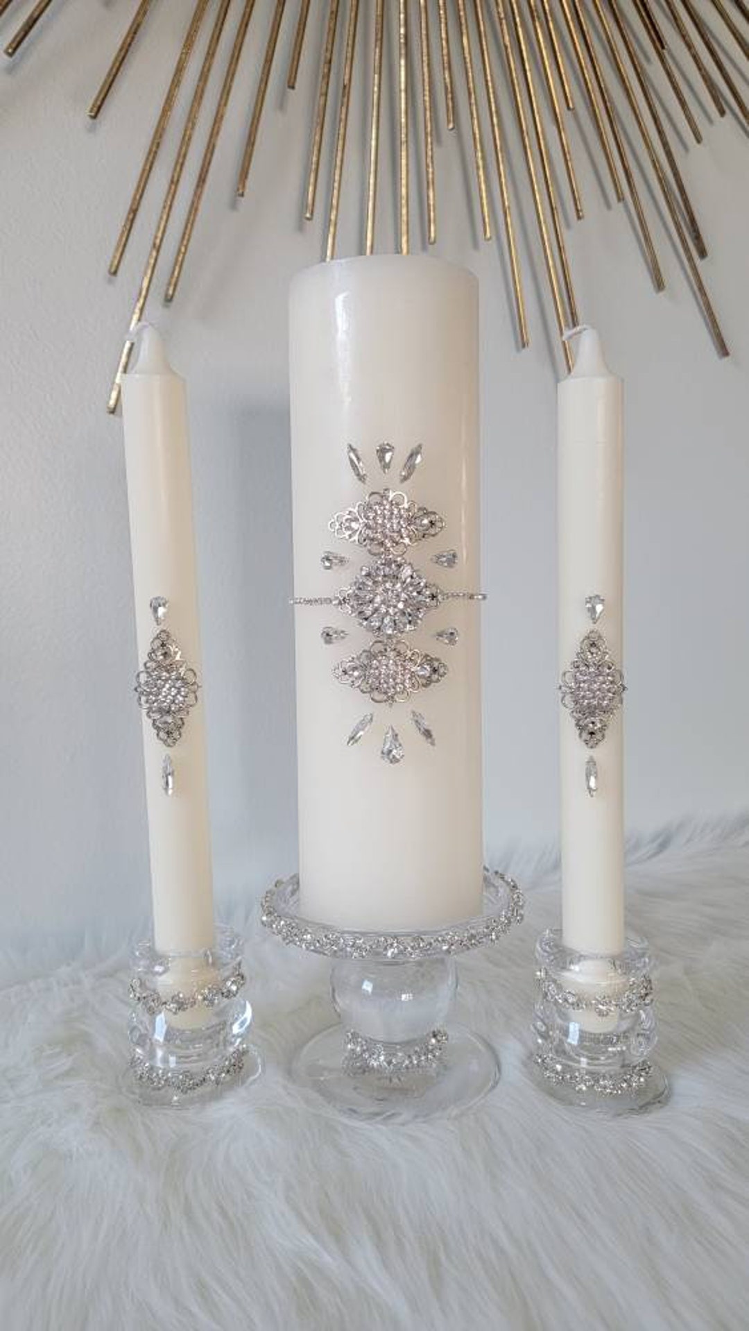 Unity Candles Ceremony Unity Candles Wedding Unity Candles Personalized ...