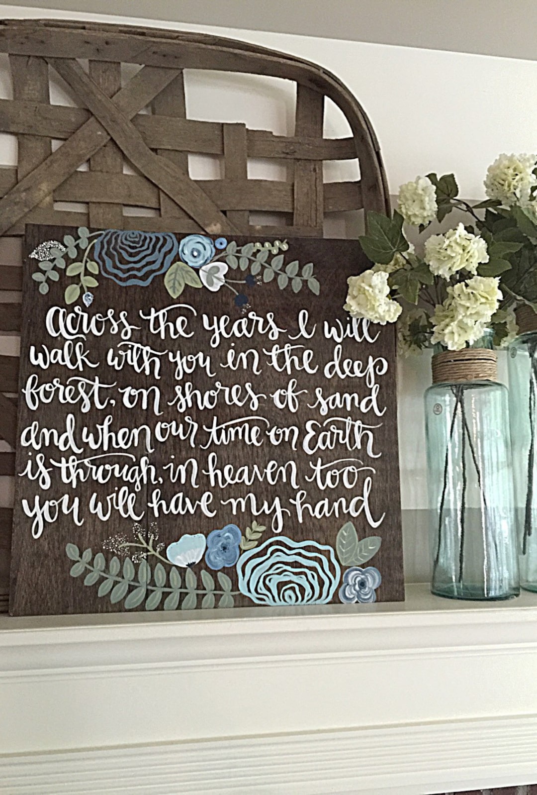 Home Decor | Hand Painted Wood Sign | Rustic - Etsy