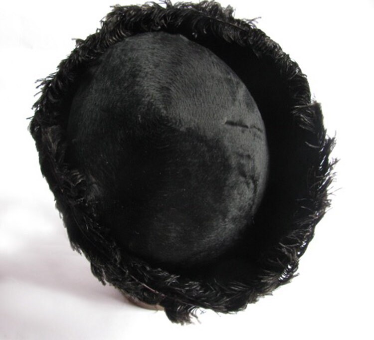 Fashionable 1910s Henri Bendel Feather-wrapped Beaver Hat - Etsy