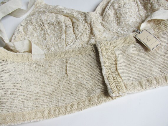 Vintage Lace Longline Bra - Gem