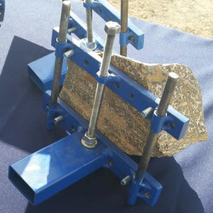 Rock Clamp Medium Size Clamp for Slab Saws 12" to 24" - Holds End Cuts ...