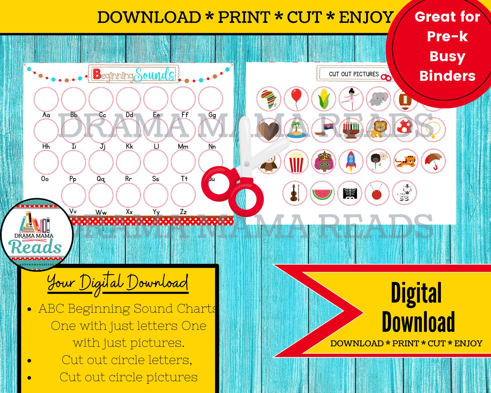 Alphabet Uppercase Lowercase Matching Mats, Educational Activity ...