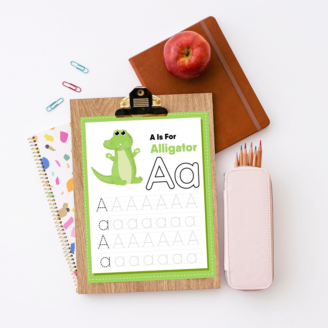 Preschool Curriculum | Animal Name Tracing Printable | Abc Letter ...