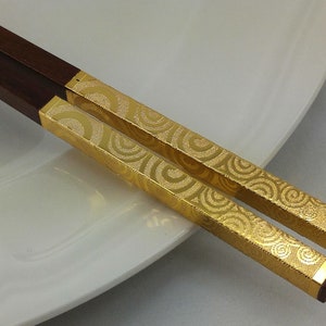 Deluxe Luxury Chopsticks. Perfect Reusable Wood Chopstick Favor for ...