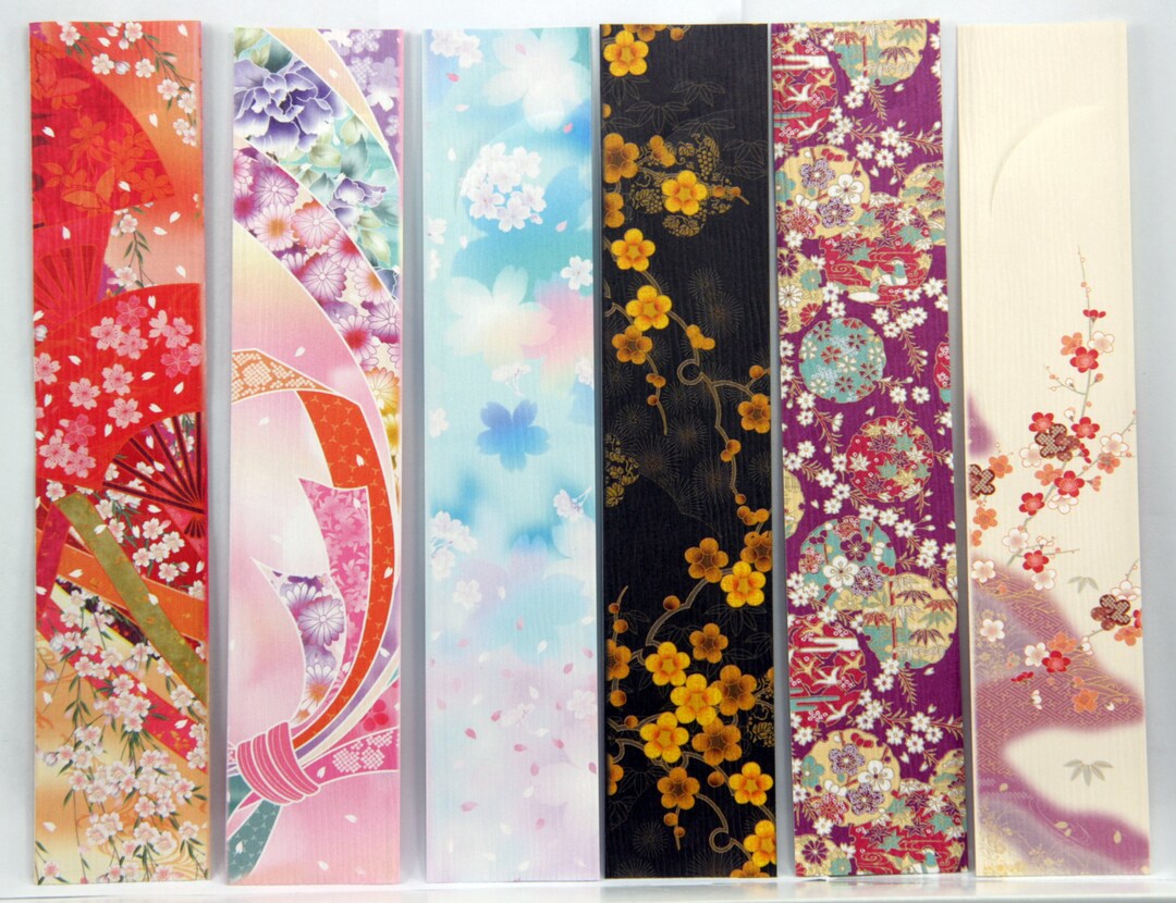 Japanese Paper Chopstick Sleeves - Origami Floral Designs, Set of 18 - Etsy