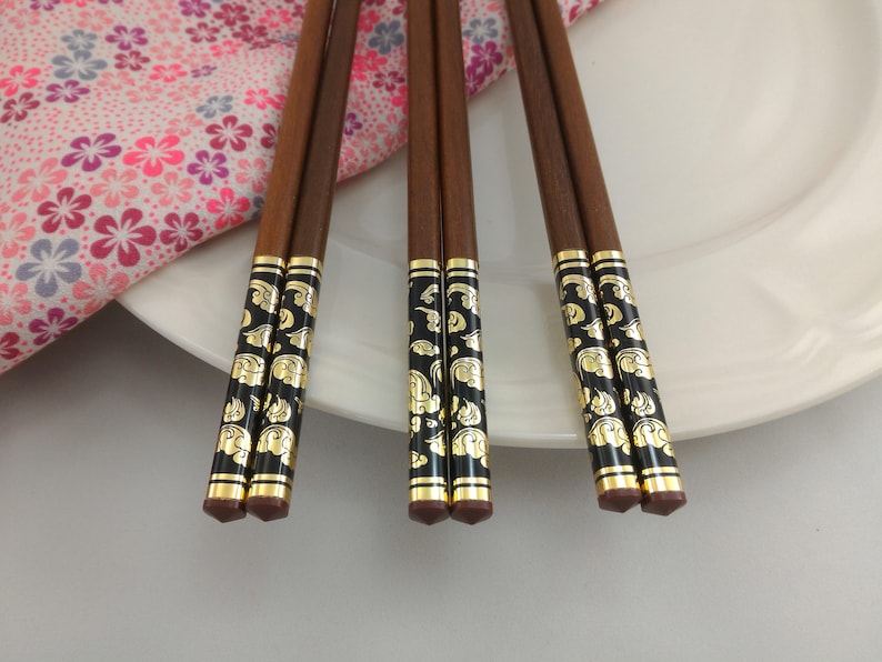 Gorgeous Chopstick Package. Luxury vintage Wooden - Etsy
