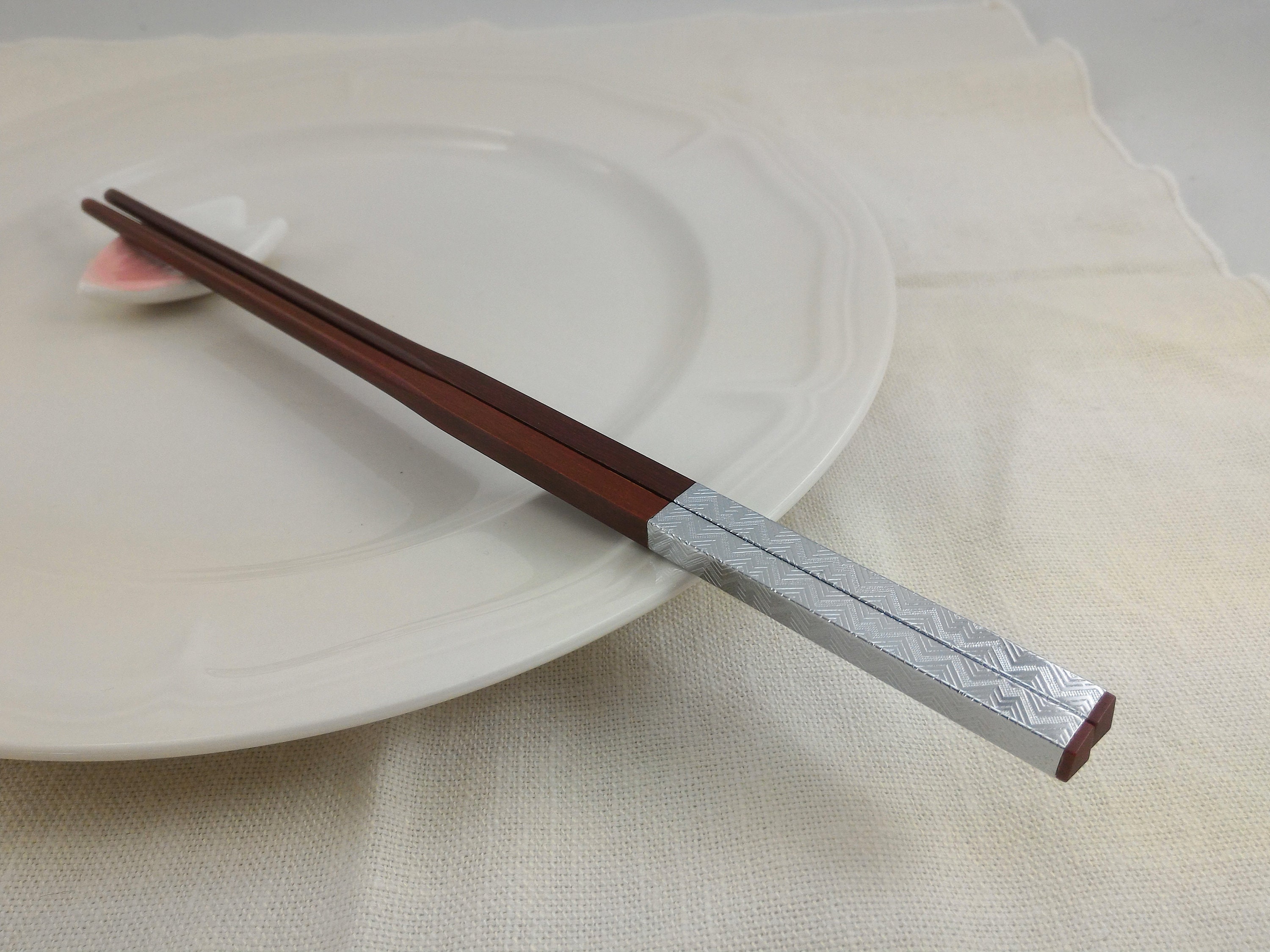 Unique Chopstick Design 2 Pr Fancy Wooden Reusable Chinese - Etsy