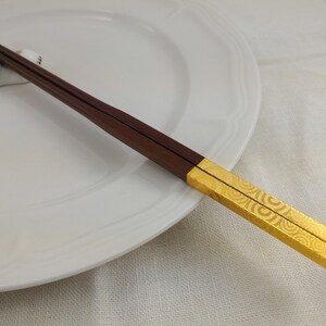 Deluxe Luxury Chopsticks. Perfect Reusable Wood Chopstick Favor for ...