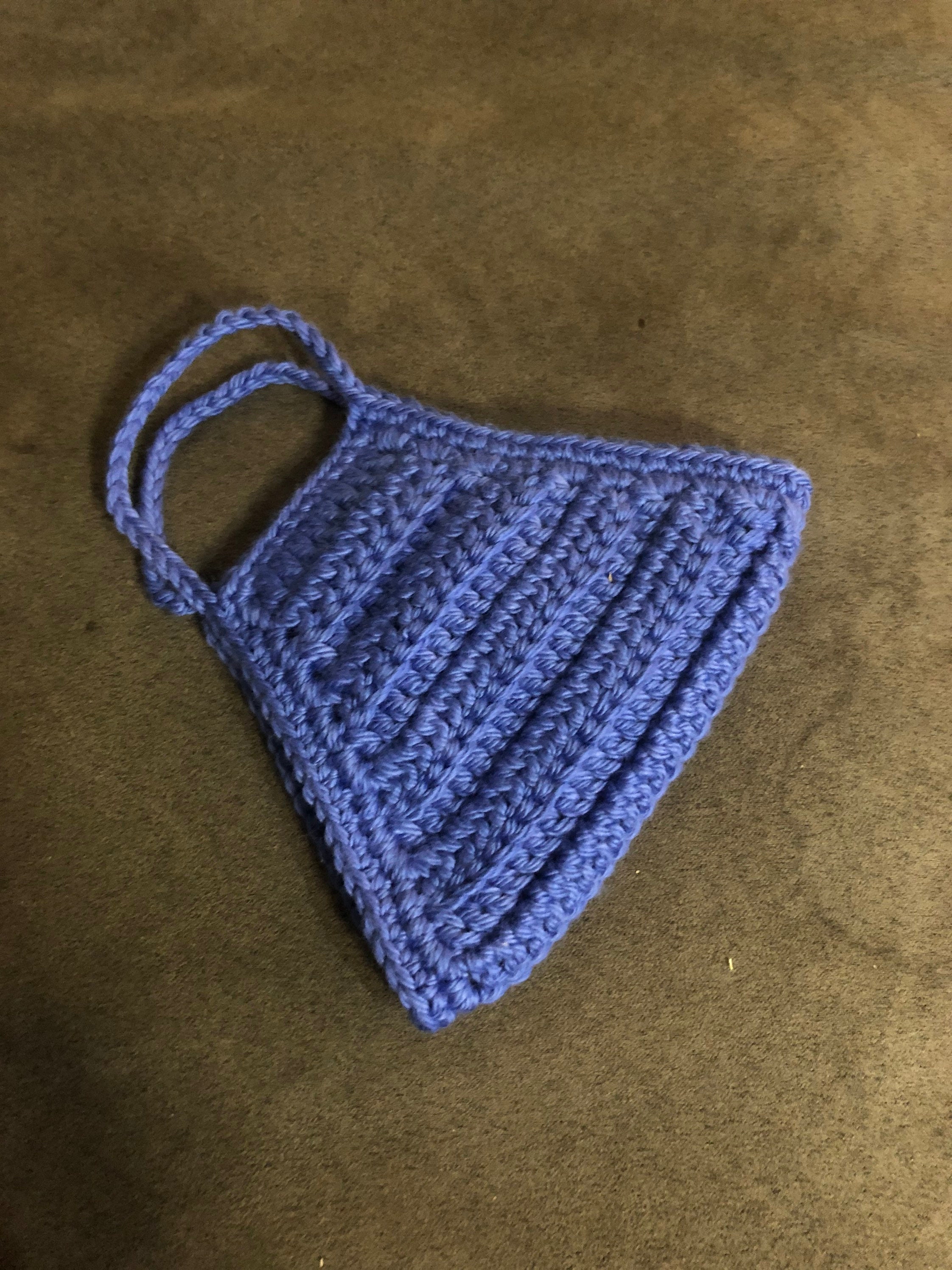 Crochet Face Mask, Costume Doctor’s Mask, Cotton Face Covering *pattern ...