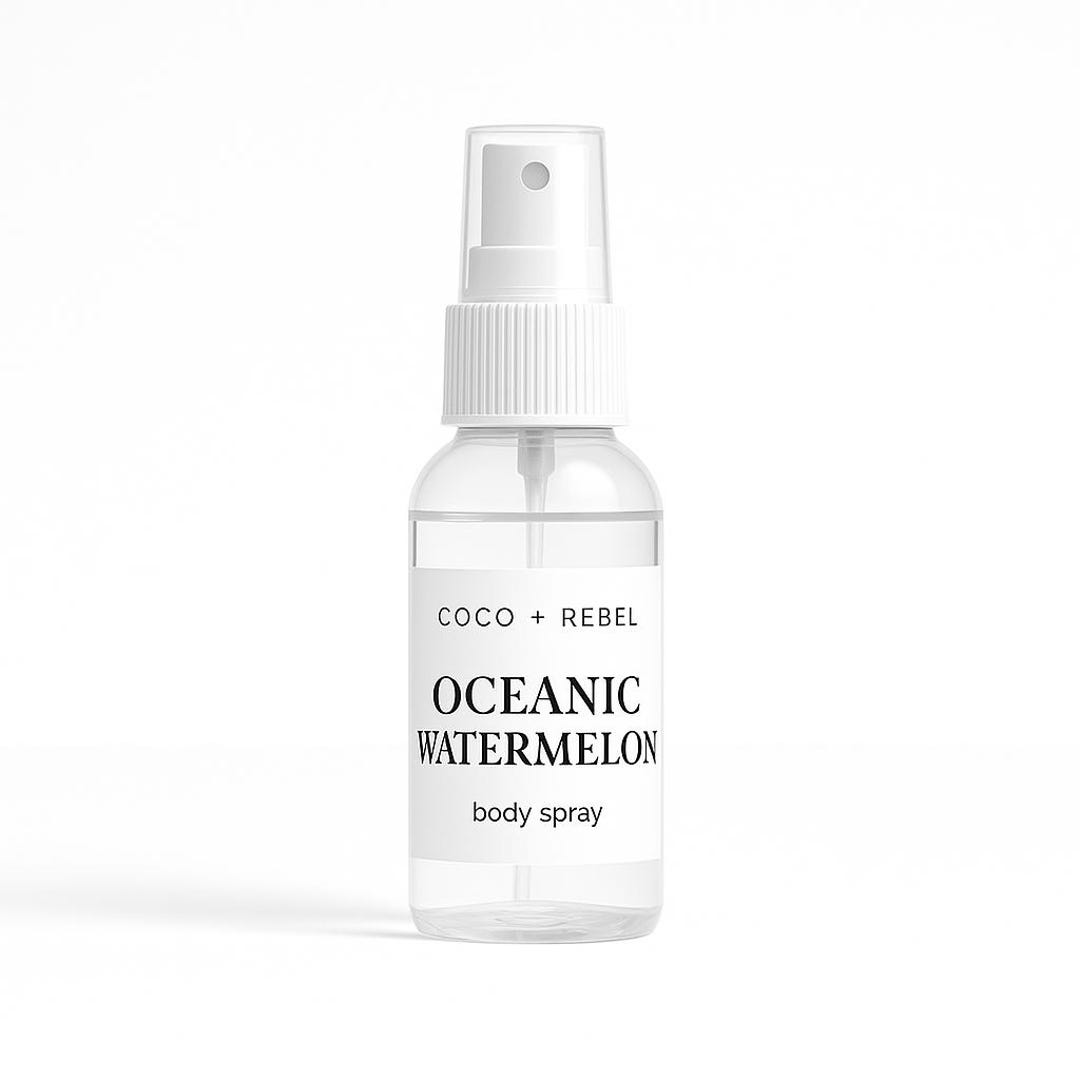 Oceanic Watermelon - Natural Hair Perfume & Body Mist – Soft Scent ...