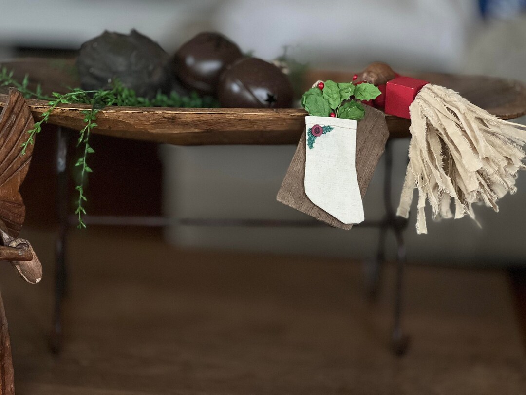 Christmas Wood Bead Garland / Blessing Beads / Gratitude Beads ...