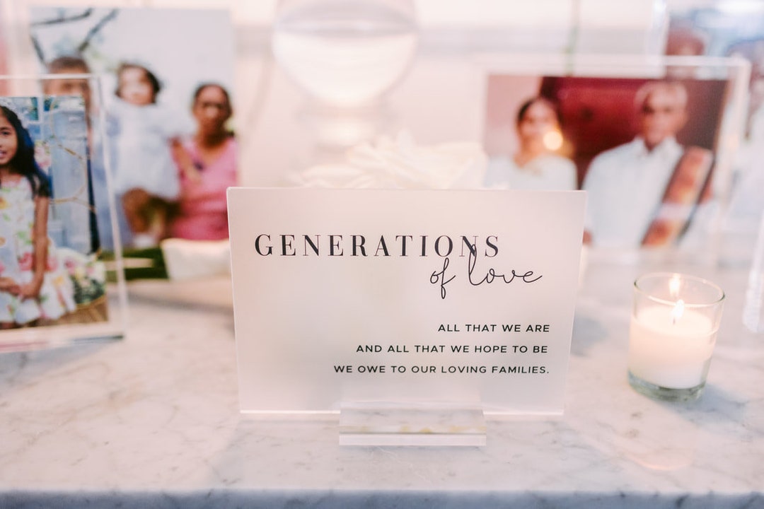 Generations of Love Sign - Etsy
