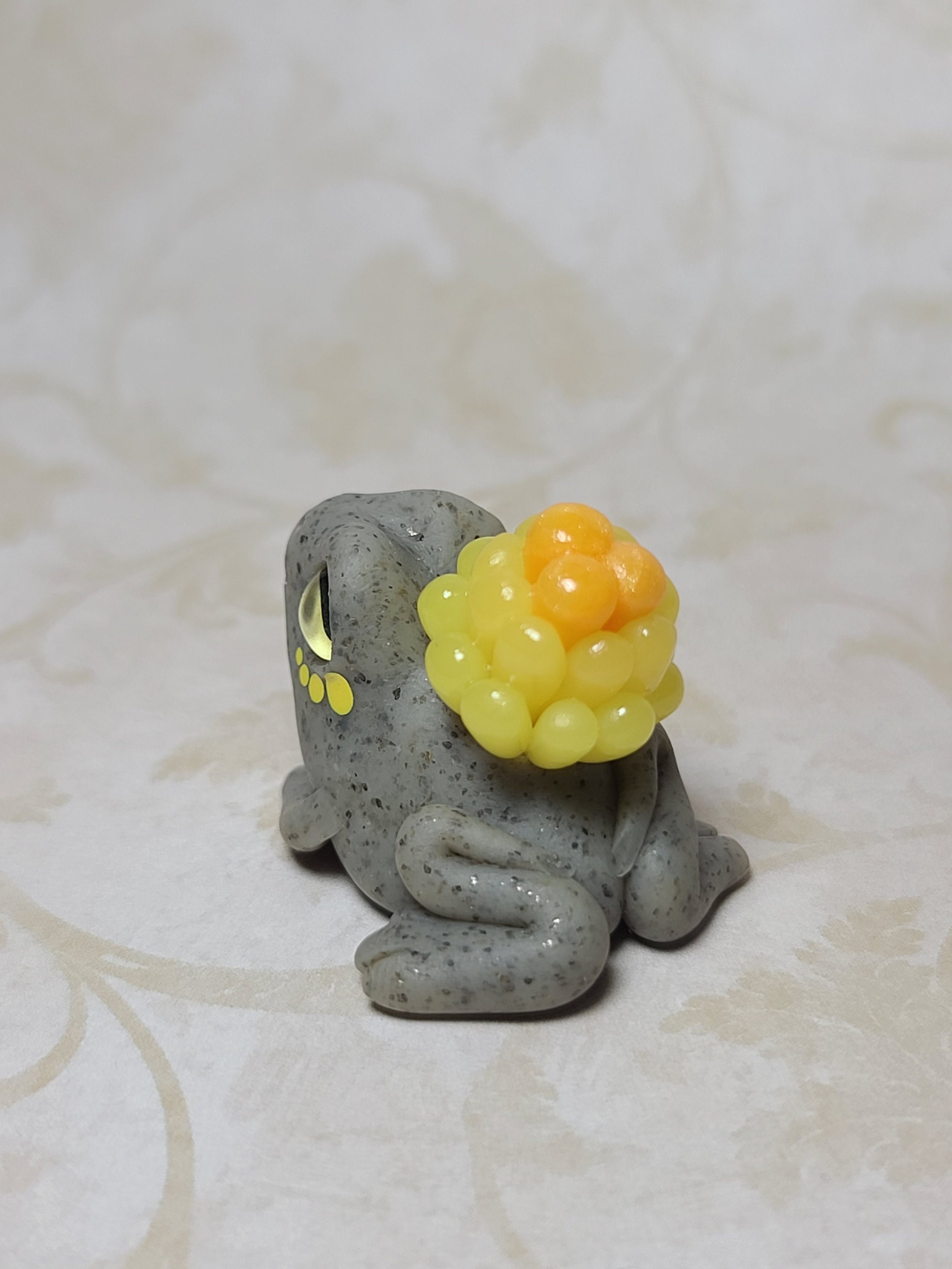 Yellow and Orange Succulent Frog - Etsy