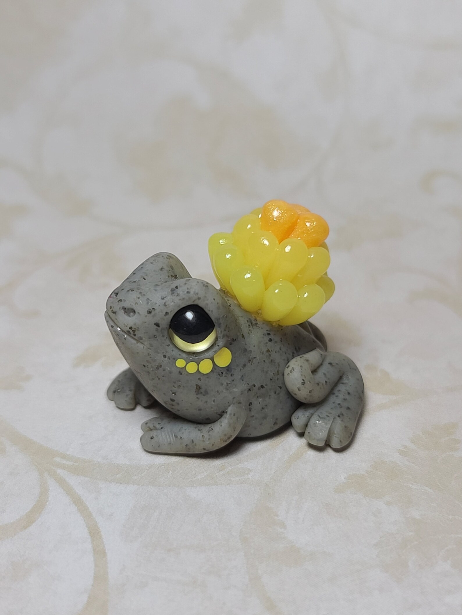 Yellow and Orange Succulent Frog - Etsy