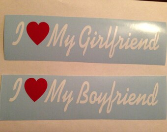 Girlfriend Stickers - Etsy