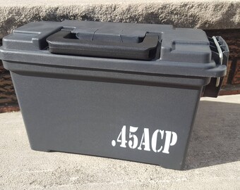 45 Acp Ammo Box - Etsy