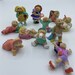 1980's Vintage Cabbage Patch Figurine Lot, Vintage Rubber Cabbage Patch ...