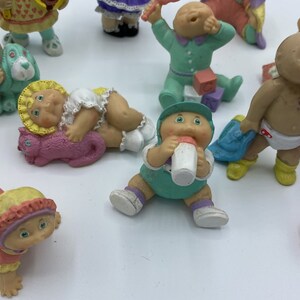 1980's Vintage Cabbage Patch Figurine Lot, Vintage Rubber Cabbage Patch ...