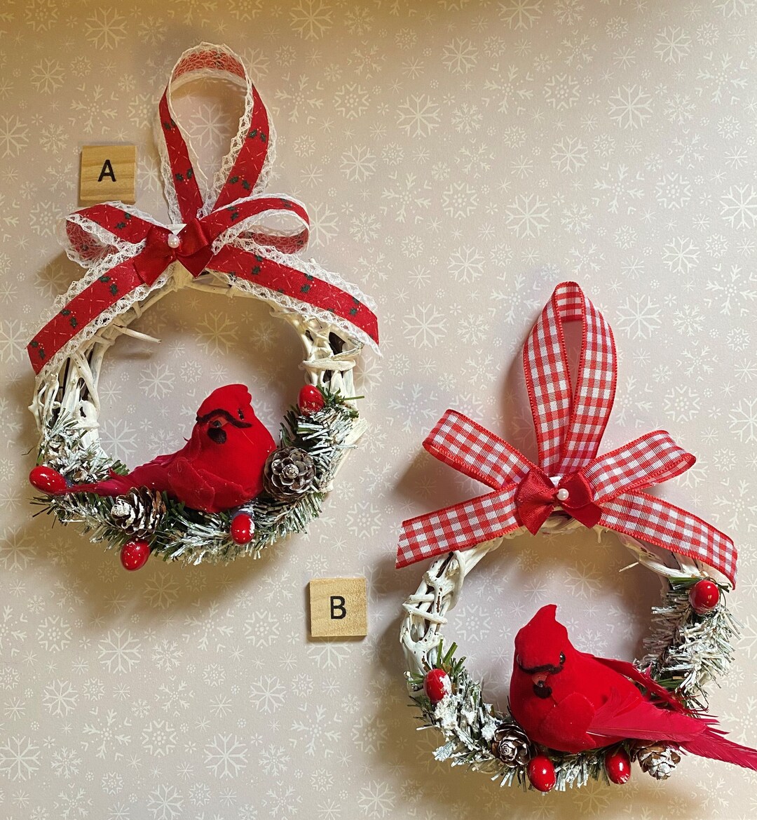 Cardinal Christmas Ornaments, Cardinal Ornaments, Country Ornaments ...