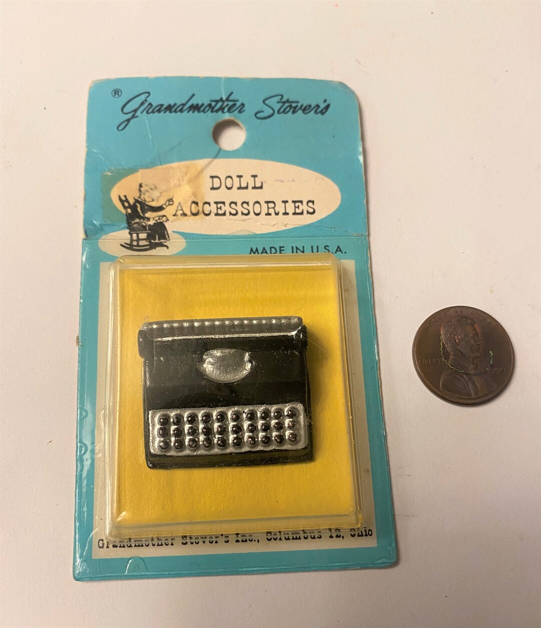 SIP 1:12 Scale Vintage Dollhouse Typewriter by Grandma Stover's ...