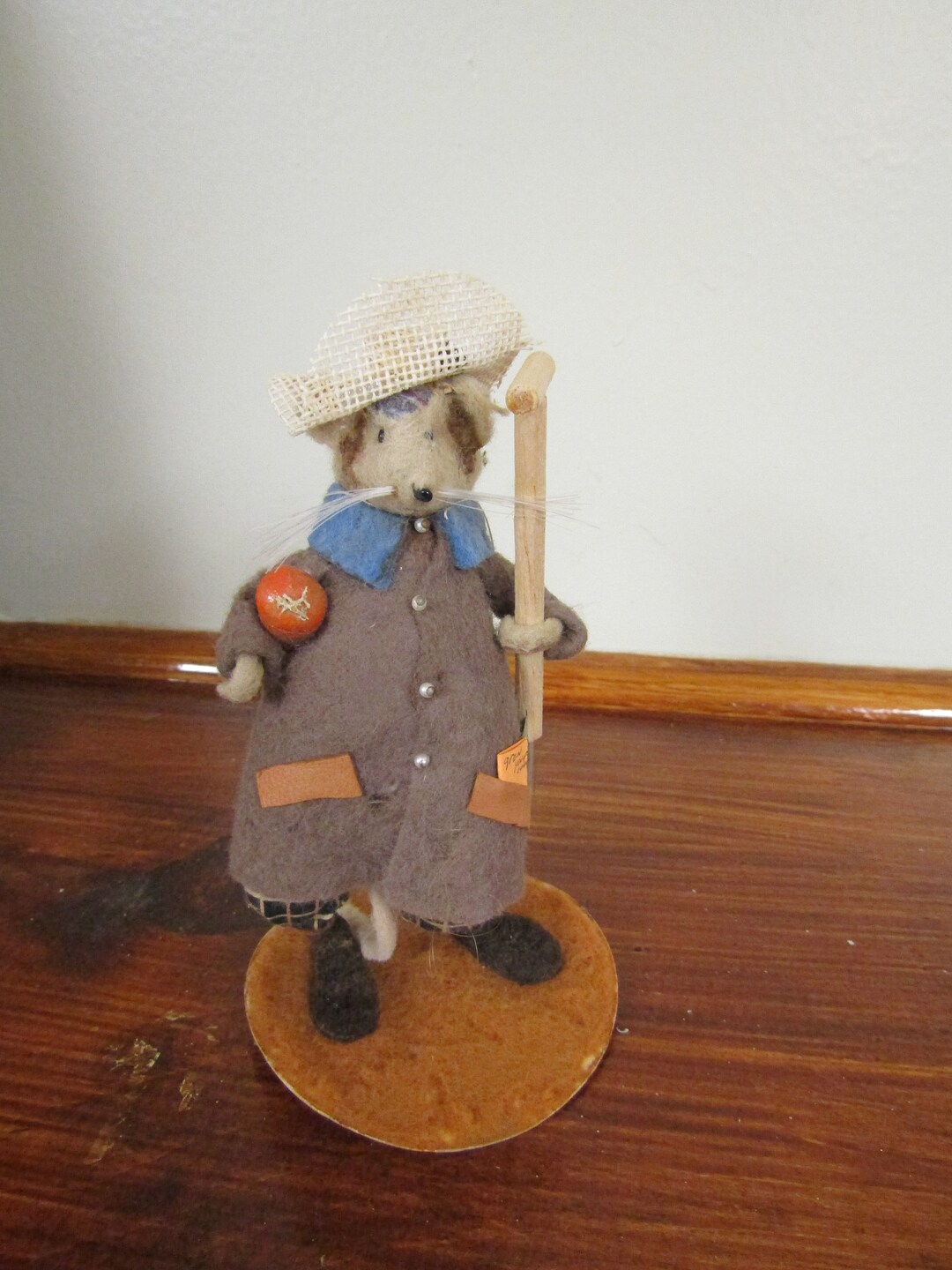 Rare Vintage Mouse Doll Handmade in England by Diane Freeman Designs ...
