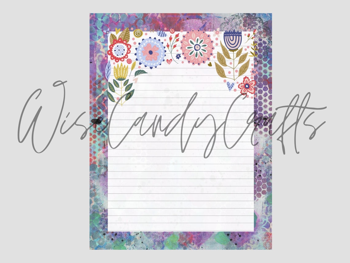 Printable Pen Pal Template Easy Intro Letter Minimalist - Etsy Canada