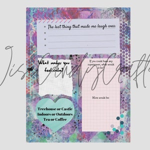 Printable Pen Pal Template Easy Intro Letter Minimalist - Etsy Canada