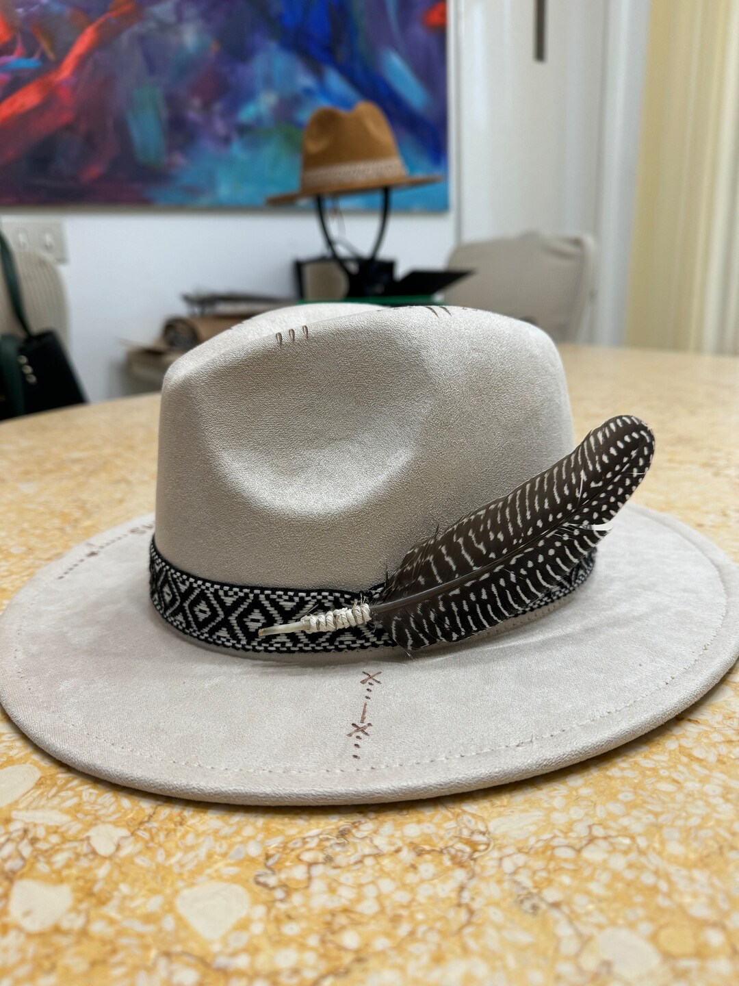 Personalized Hand Crafted Felt Fedora Hat - Etsy