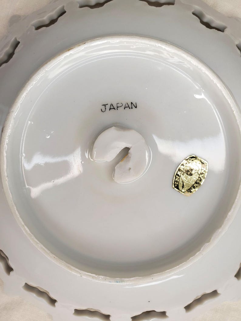 Inarco Japan Pedestal Plate - Etsy