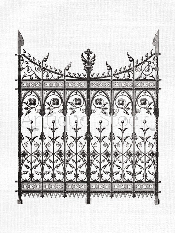 Wrought Iron Design Clipart