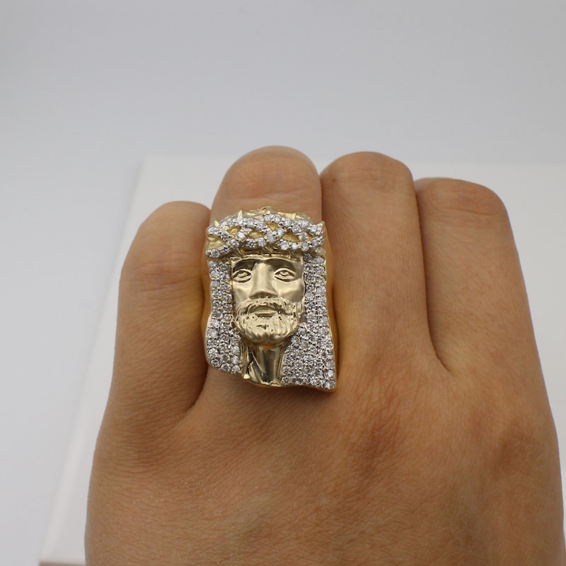 Jesus Ring - Etsy