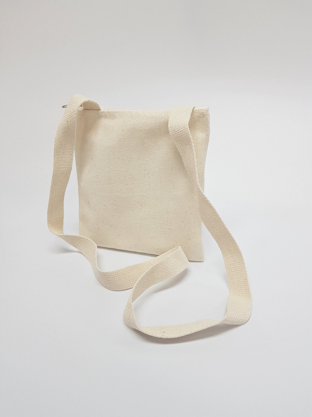 5pcs - 100% Cotton Canvas Mini Cross Bag - Etsy