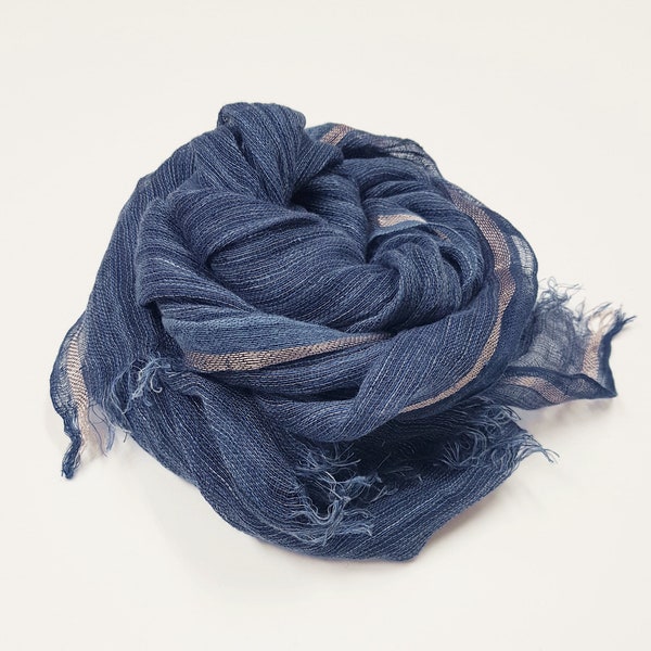 Indigo Linen - Etsy