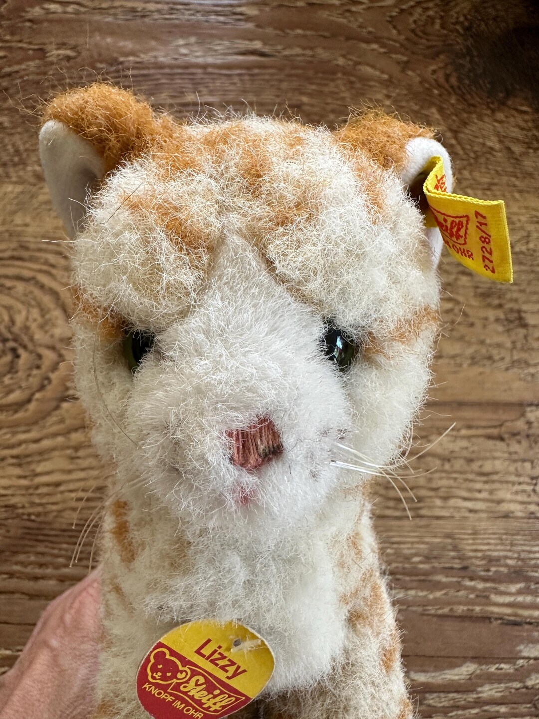 Vintage Steiff Plush Cat Lizzy - Etsy