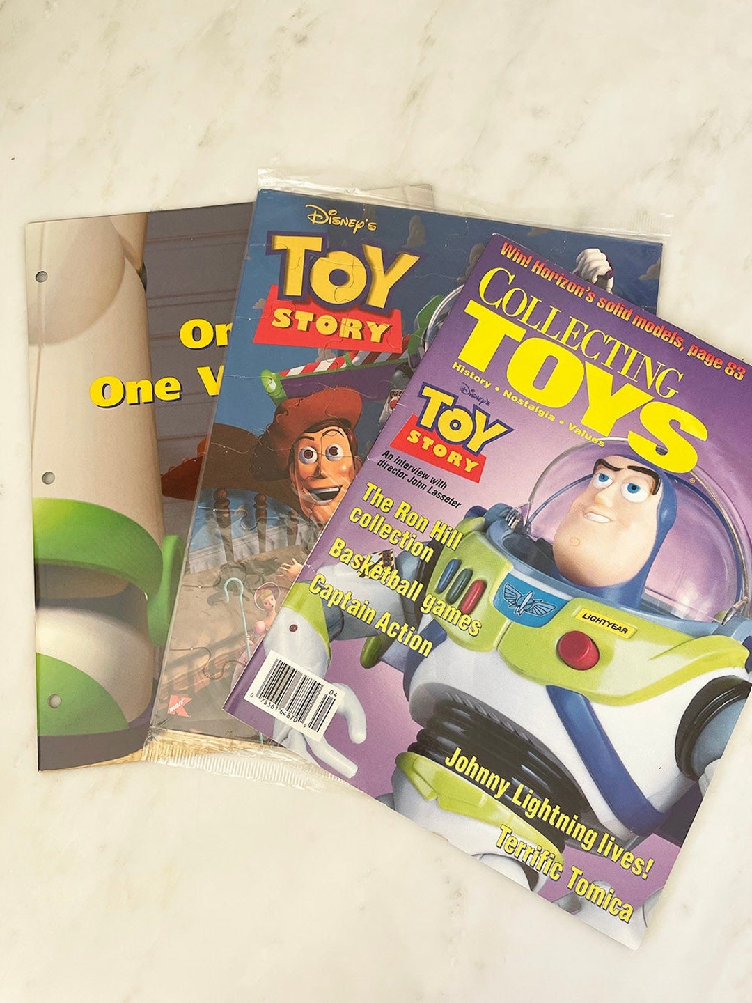 Disney Pixar Toy Story Original Puzzle, Collector Toys Magazine and ...