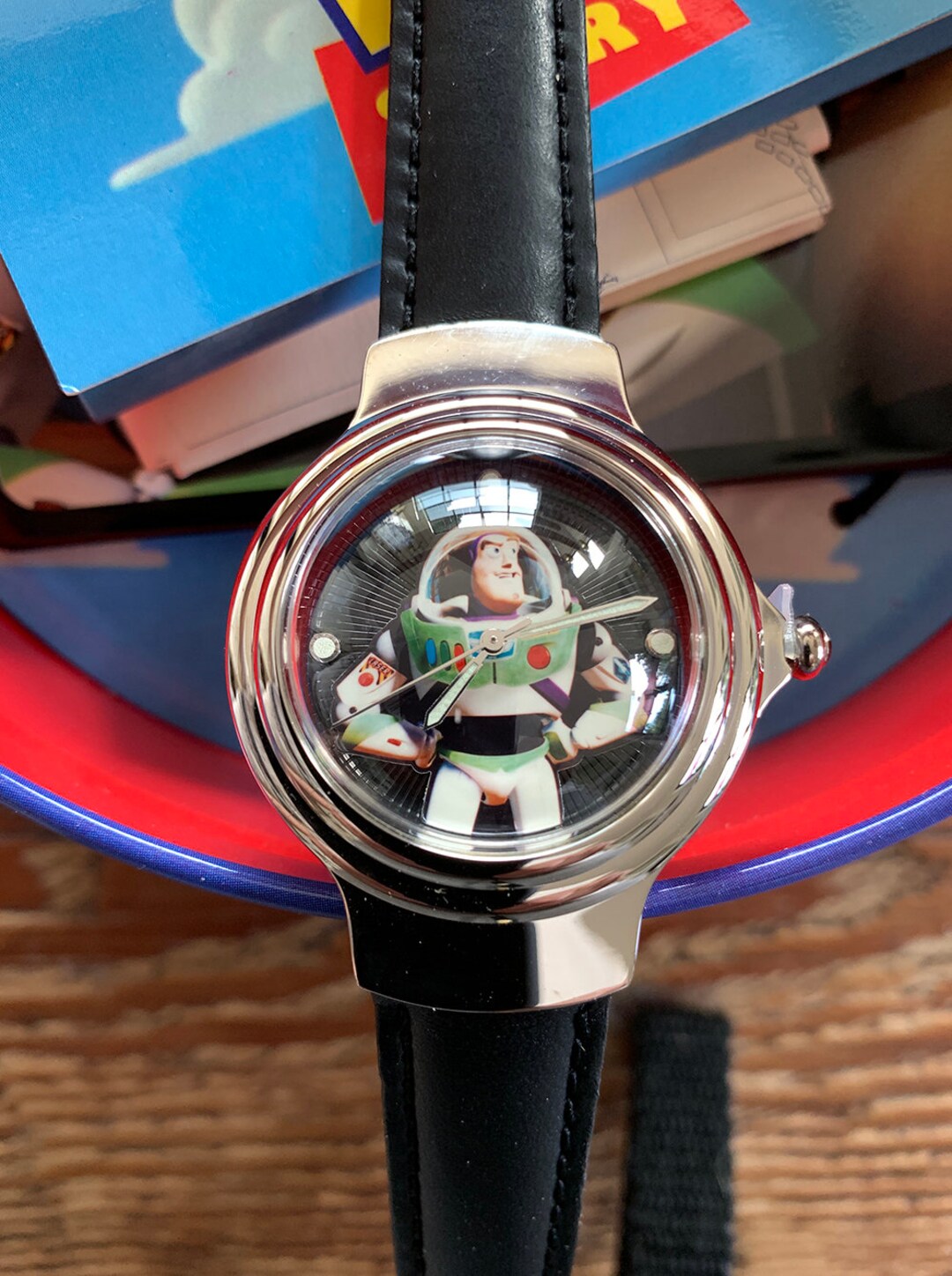 Buzz Lightyear Collectible Toy Story Disney Pixar Fossil LE Watch Set ...