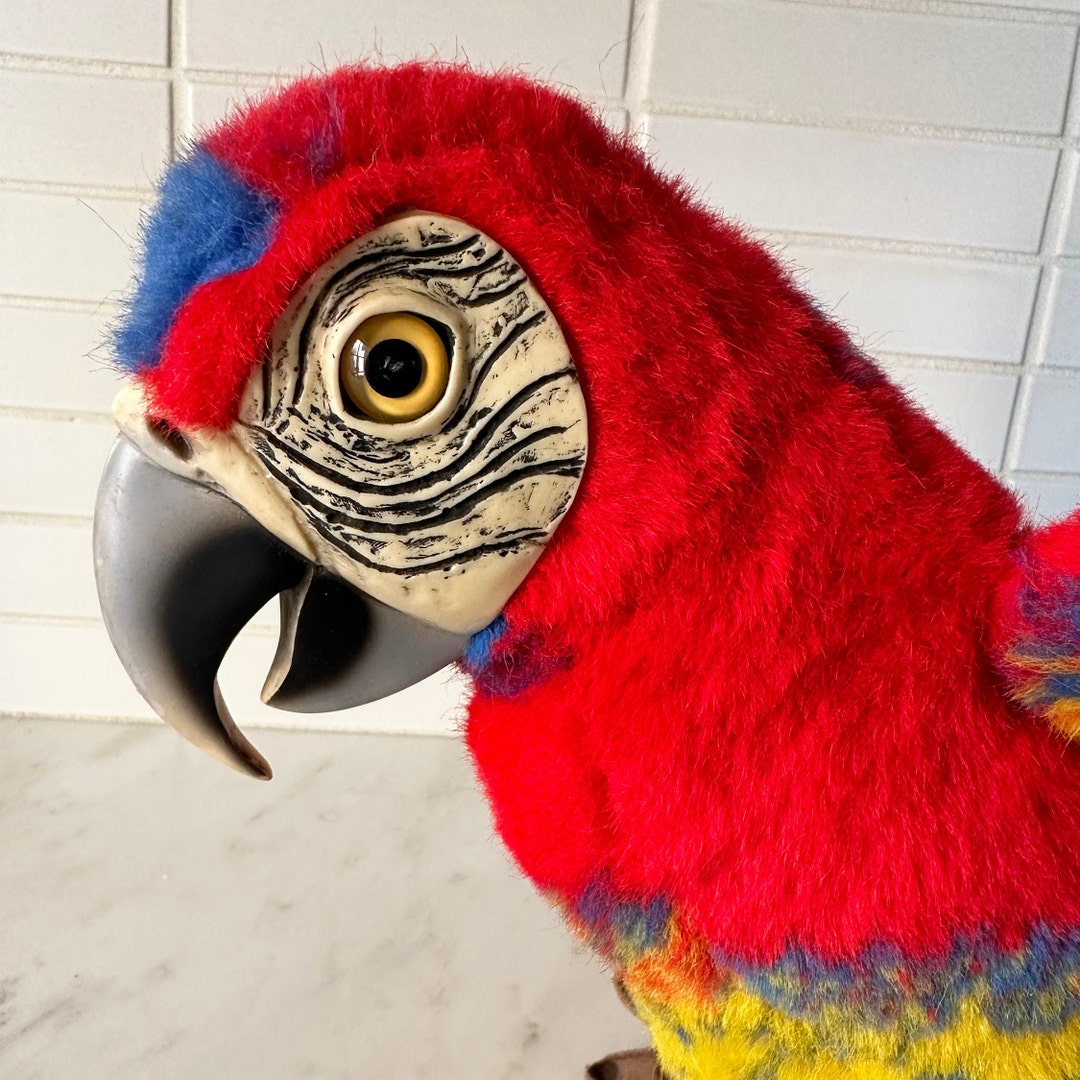 Vintage Steiff Lora Papagei Parrot - Etsy