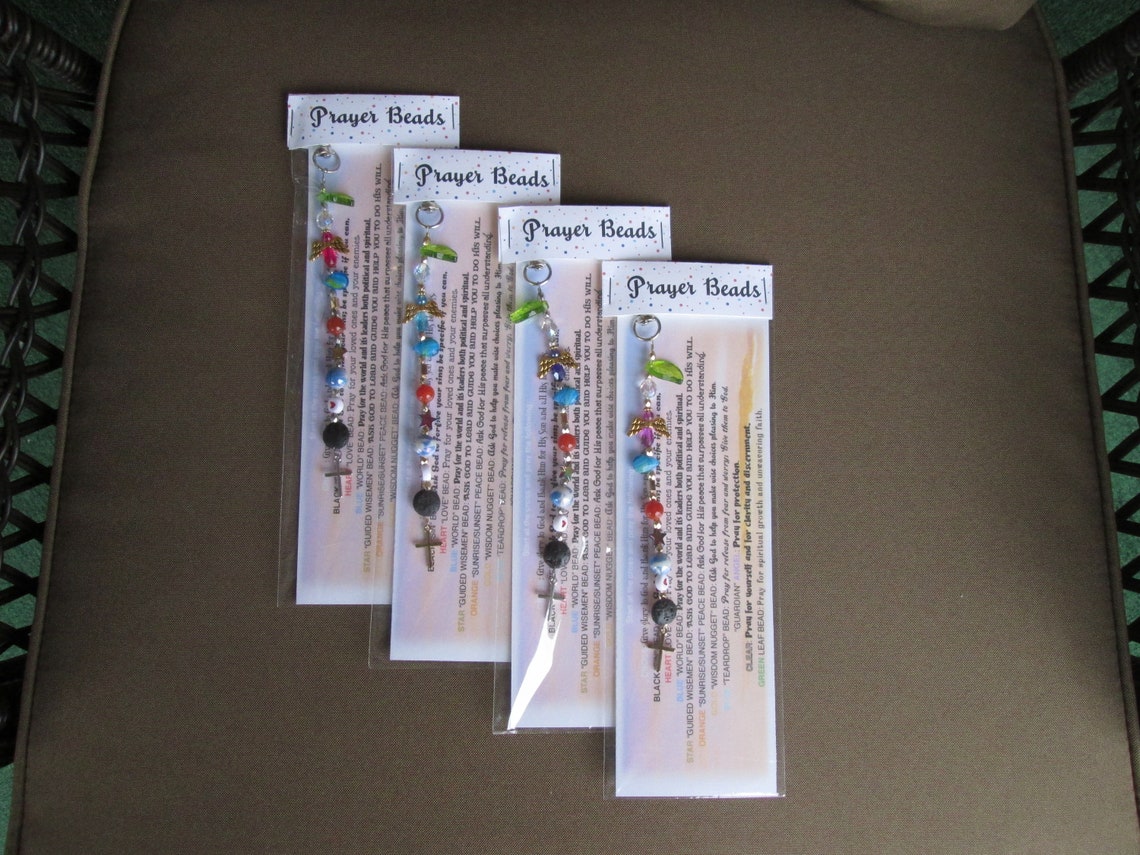 Christian Prayer Beads - Etsy