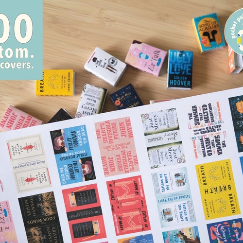 Openable Custom Handmade Miniature Books - Etsy