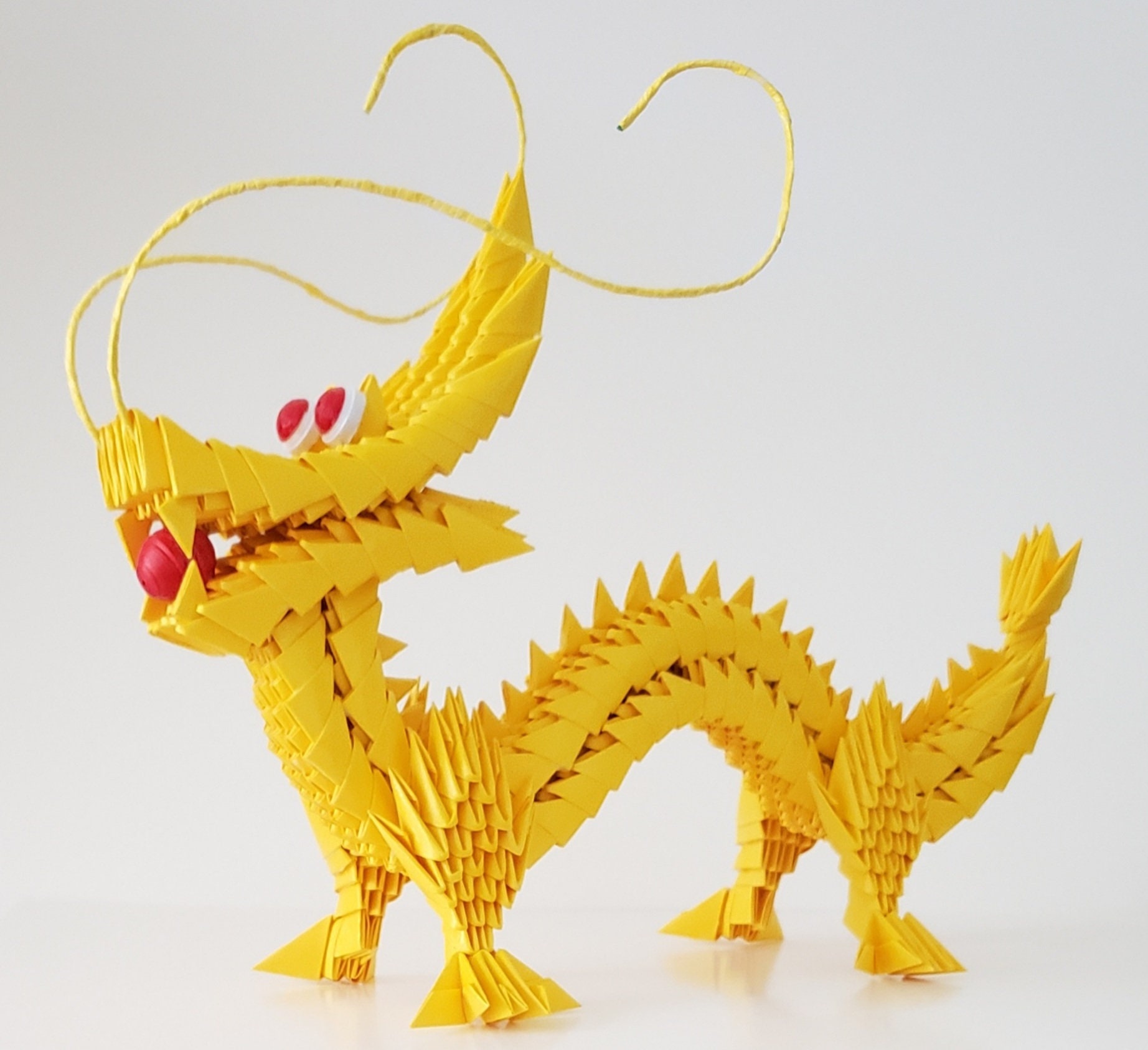 Origami Chinese Dragon Tutorial