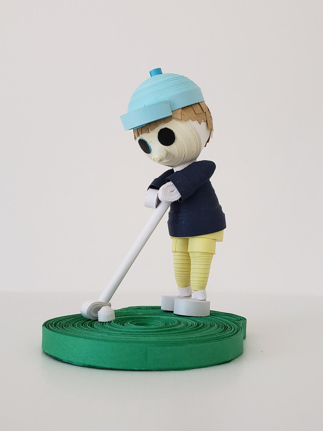 3D Quilling Art, Golfer, A Great Gift for Golf Lovers - Etsy