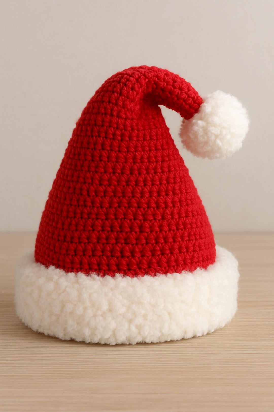 Easy Crochet Santa Hat Pattern PDF Tutorial - Etsy