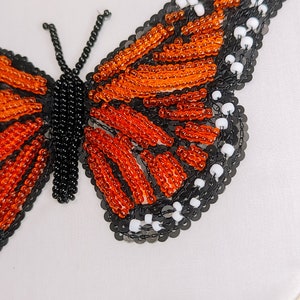 Monarch Butterfly Embroidery Kits DIY Tambour/luneville OR Beading ...