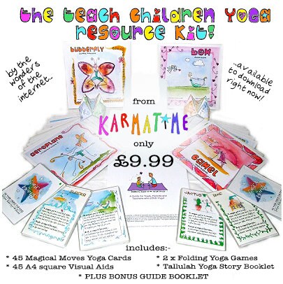 Teach Children Yoga Resource Kit From Karmatime - Magical Yoga for Kids ...