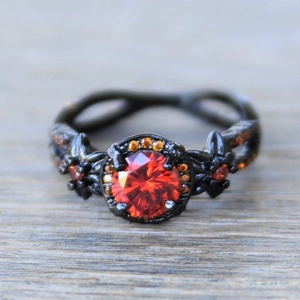 Black Gold Ruby - Etsy