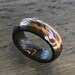 Damascus Steel Ring Copper Custom Made to Order 8mm or - Etsy