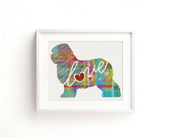 Dog breed art | Etsy