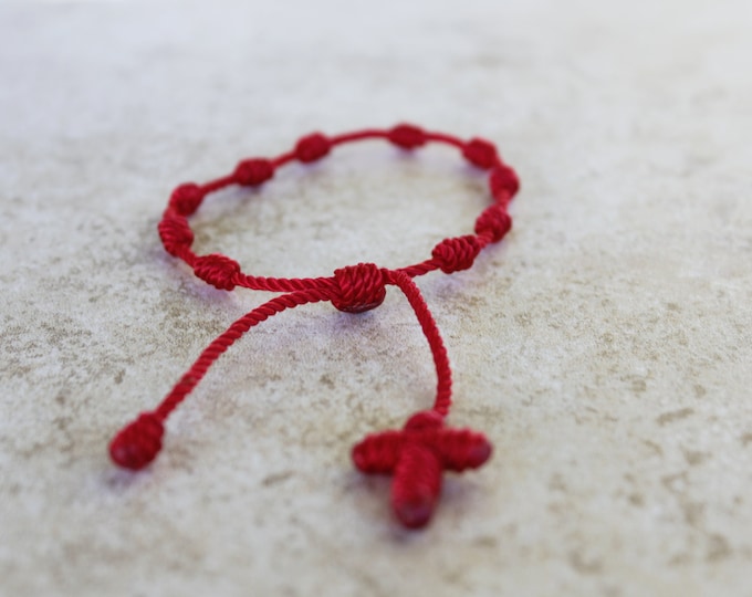 Red Bracelet , Red String Bracelet ,decenario Bracelet,cross Bracelet ...